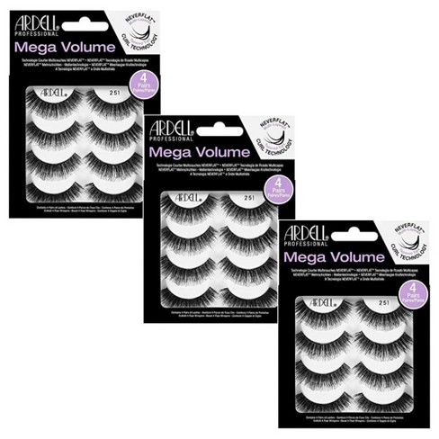 Ardell Natural Lashes Multipack - 251 - #66693 (3 Packs) : Target