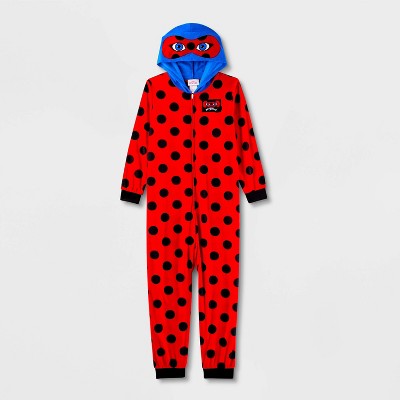 Girls' Miraculous Ladybug Union Suit - Red M : Target