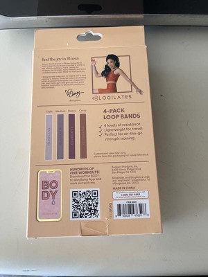 Blogilates Loop Bands - 4pk : Target