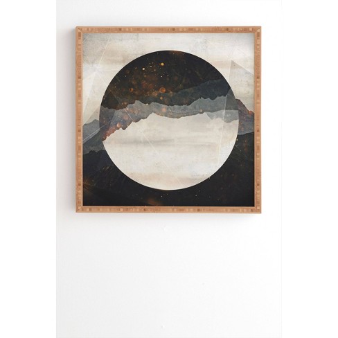 30" X 30" Emanuela Carratoni Another World Framed Wall Art Gray - Deny ...