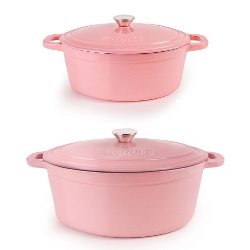 Berghoff Neo 4pc Cast Iron Cookware Set, 5qt. & 8qt. Dutch Ovens ...