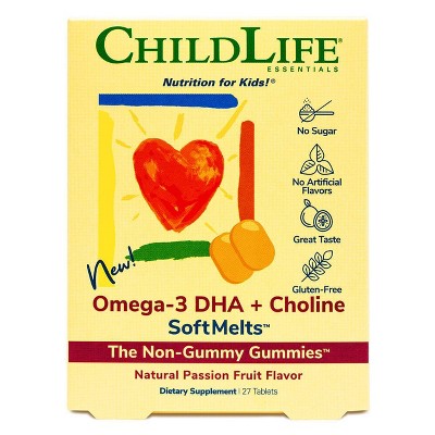 Childlife Essentials Omega 3 Dha Choline Gummies - 27ct : Target