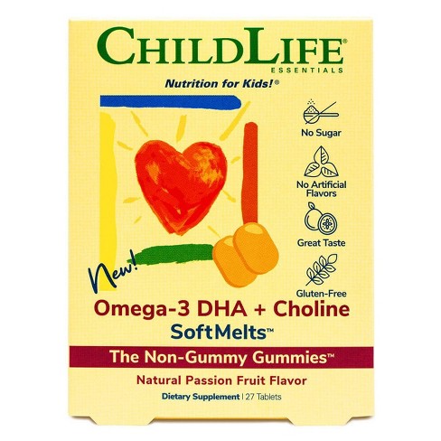 Childlife Essentials Omega 3 Dha Choline Gummies - 27ct : Target