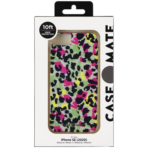 Case-mate Prints Case For Apple Iphone Se (2nd Gen) 8 / 7 - Neon Cheetah : Target
