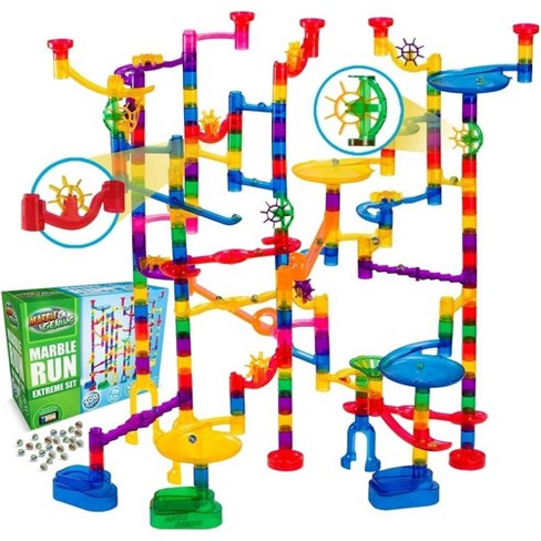 Marble Genius Marble Run - 300 Complete Pieces Maze Track Toys For ...