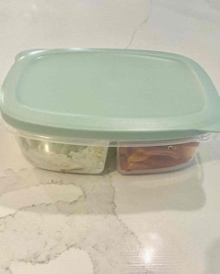Snap & Store Divided Rectangle Food Storage Containers - 28 Fl Oz/3ct ...