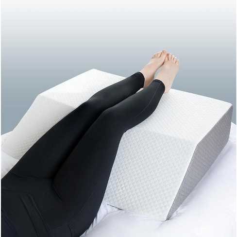 Kolbs Bed Wedge Pillow Leg Elevation Pillow Chic Jacquard Cover Knee Pillow Leg Pillow Wedge Target