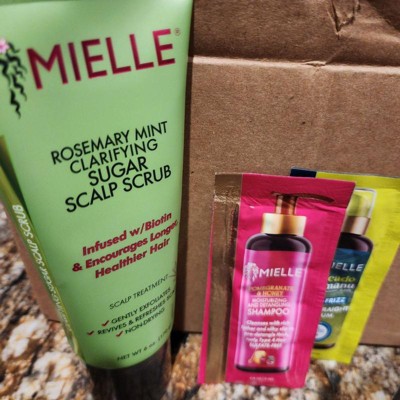 Mielle Organics Rosemary Mint Clarifying Sugar Scalp Scrub - 6oz : Target