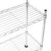 Internet's Best 2-tier Mini Wire Utility Shelving - Silver : Target
