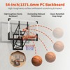 Basketball Hoop Outdoor Portable 44 Inch Backboard, 4.92 to 10 FT ...