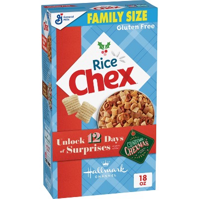 General Mills Family Size Rice Chex Cereal - 18oz : Target