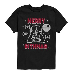Boys' - Star Wars - Merry Sithmas Short Sleeve Graphic T-Shirt : Target