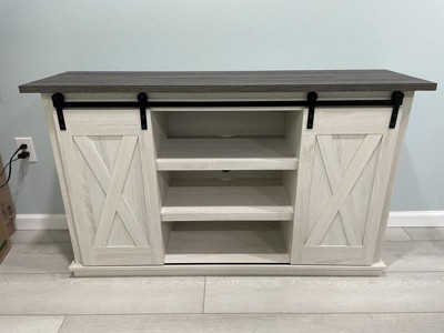 Dorrinson Medium Tv Stand For Tvs Up To 63" Two-tone - Signature Design ...