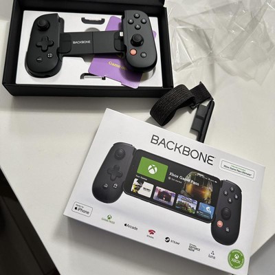 Backbone One Mobile Gaming Controller For Iphone - Black (lightning ...