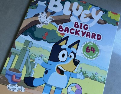 Big Backyard: A Coloring Book - (bluey) (paperback) : Target