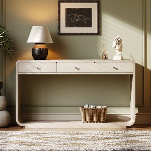 Christopher Knight Home Elodie Modern Wood Console Table with 3 Drawers ...
