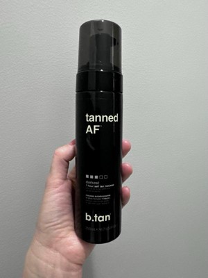 B.tan Dark Dark Dark Brown Self Tan Mousse - 6.7oz : Target