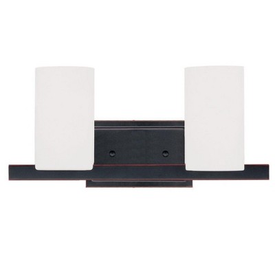 Livex Lighting Astoria 2 - Light Vanity In Olde Bronze : Target