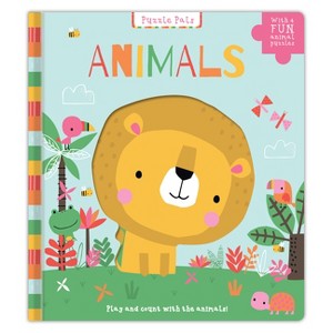 Puzzle Pals: Animals - by Five Mile (Board Book) : Target