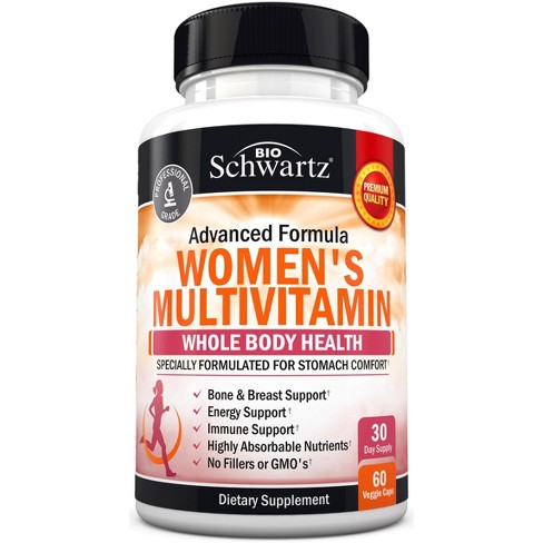 Women's Multivitamin Capsule, Energy Supplement For Women, Whole Body ...