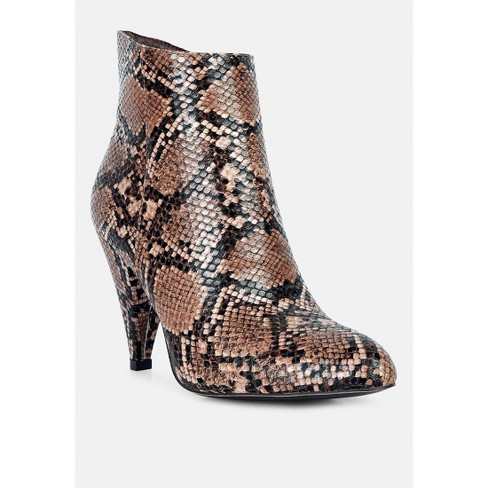 London Rag Womens Lemon Tart Heeled Ankle Boots 10 : Target