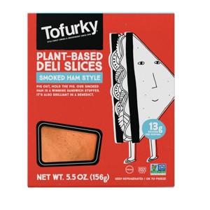 Tofurky Smoked Ham Style Plant-based Deli Slices - 5.5oz/15ct : Target