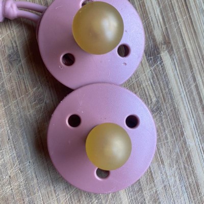 Itzy Ritzy Natural Soother - Natural Rubber Nipple - 2pk - Toast ...