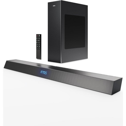 Philips Wireless Soundbar With Subwoofer 2.1 Channel Soundbar Dolby ...