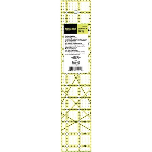 Omnigrip By Omnigrid Non-slip Quilter's Ruler 2.5"x12.5" : Target