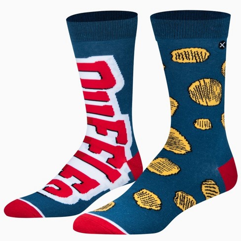 Odd Sox, Ruffles Split, Funny Novelty Socks, Large : Target
