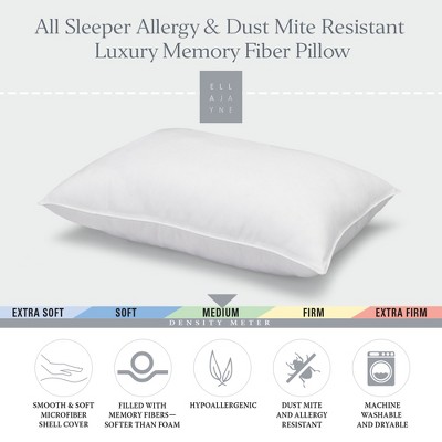 Standard Total Allergy Defense Pillow White - Allerease : Target