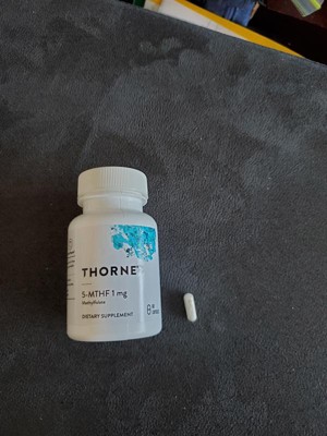 Thorne 5-mthf 1mg - Methylfolate (active B9 Folate) Supplement ...