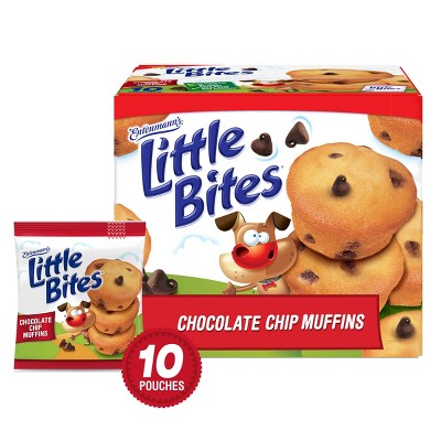 Entenmann's Little Bites Chocolate Chip Muffins - 10ct/16.5oz : Target