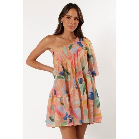 Nida One Shoulder Dress - Multi L : Target