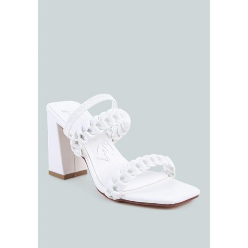 Arnie Braided Straps Block Heeled Sandals : Target