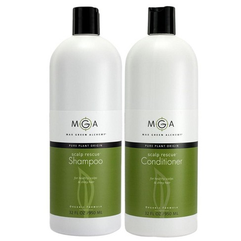 Max Green Alchemy Plant Origin Scalp Rescue Shampoo (32 Oz) & Plant ...