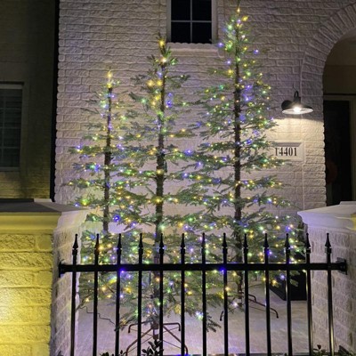 Best Choice Products Pre-lit Sparse Christmas Tree W/ 2-in-1 Led Lights ...