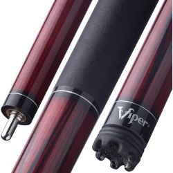Viper Sinister Red And Black Wrap Billiard/pool Cue Stick 20 Ounce : Target