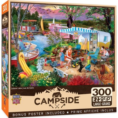 Masterpieces 300 Piece Ez Grip Jigsaw Puzzle - Leisure Lake - 18"x24 ...