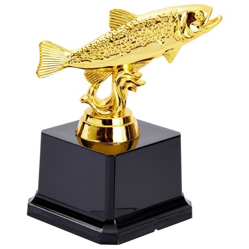 Juvale Small Fishing Trophy Award For Ceremonies, Tournaments ...