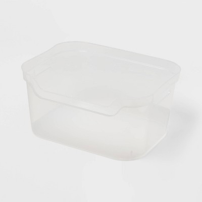 Large Open Front Storage Bin Clear - Brightroom™ : Target