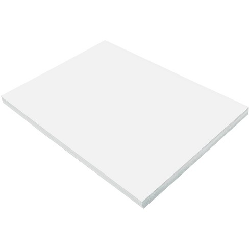 Prang Medium Weight Construction Paper, 18 X 24 Inches, Bright White ...