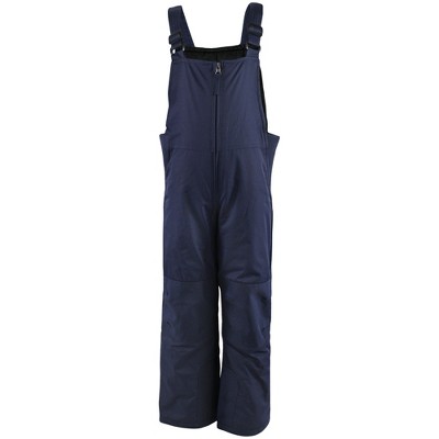 Hudson Baby Unisex Snow Bib Overalls, Solid Navy : Target
