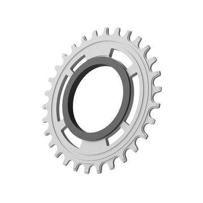 Rimpact Chain Damper Chainring, 36t, Silver : Target