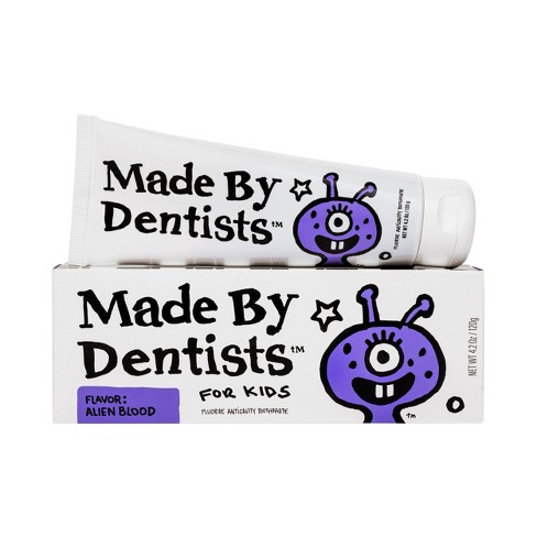 Made By Dentists Kids' Alien Fluoride Anticavity Toothpaste - Grape - 4 ...