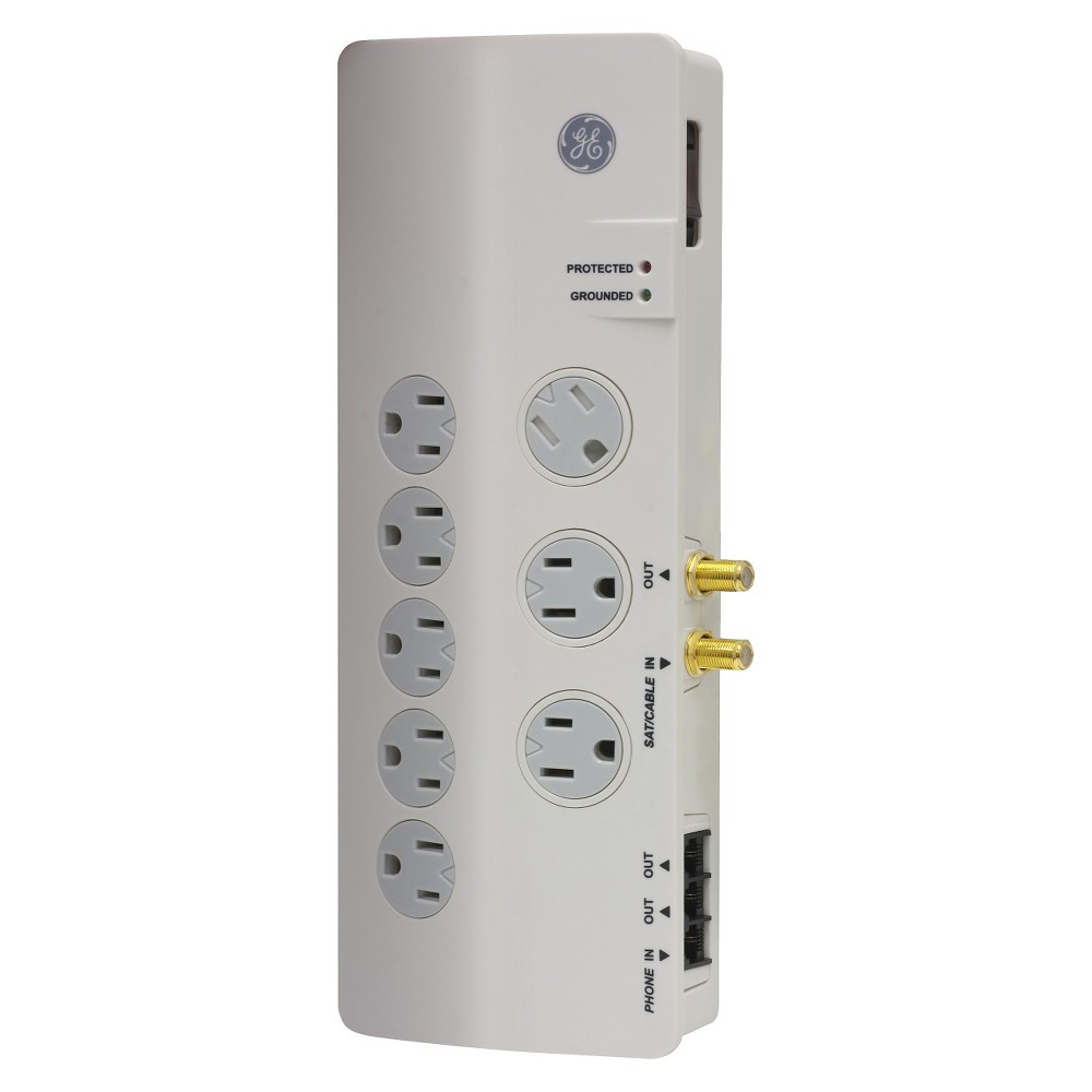 UPC 043180140173 - GE 7 Outlet Surge Protector | upcitemdb.com