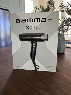 Gamma+ Xcell Professional Hair Dryer Digital Motor Ultra-lightweight ...