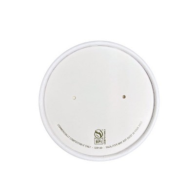 Eco-Products Lid for 12-32 oz EcoLid for Paper Food Containers Green ...