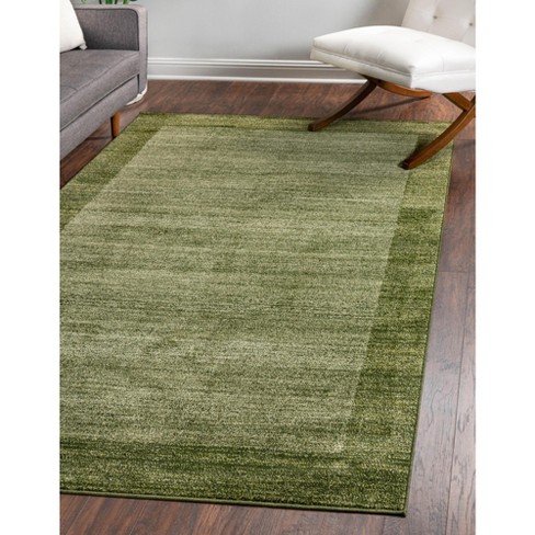 Unique Loom Abigail Del Mar Area Rug , 10'x13' Rectangular ,light Green ...