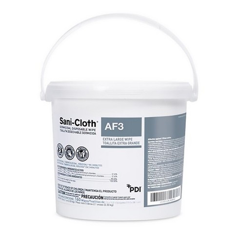 Sani-cloth Af3 Surface Disinfectant Cleaner 160 Count Pail 7-1/2 X 15 Inch : Target